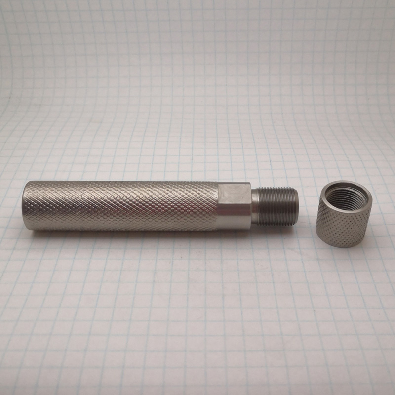 Female 1/2-28 TPI to male 1/2-28 TPI 2” extension adapter – Silencer ...